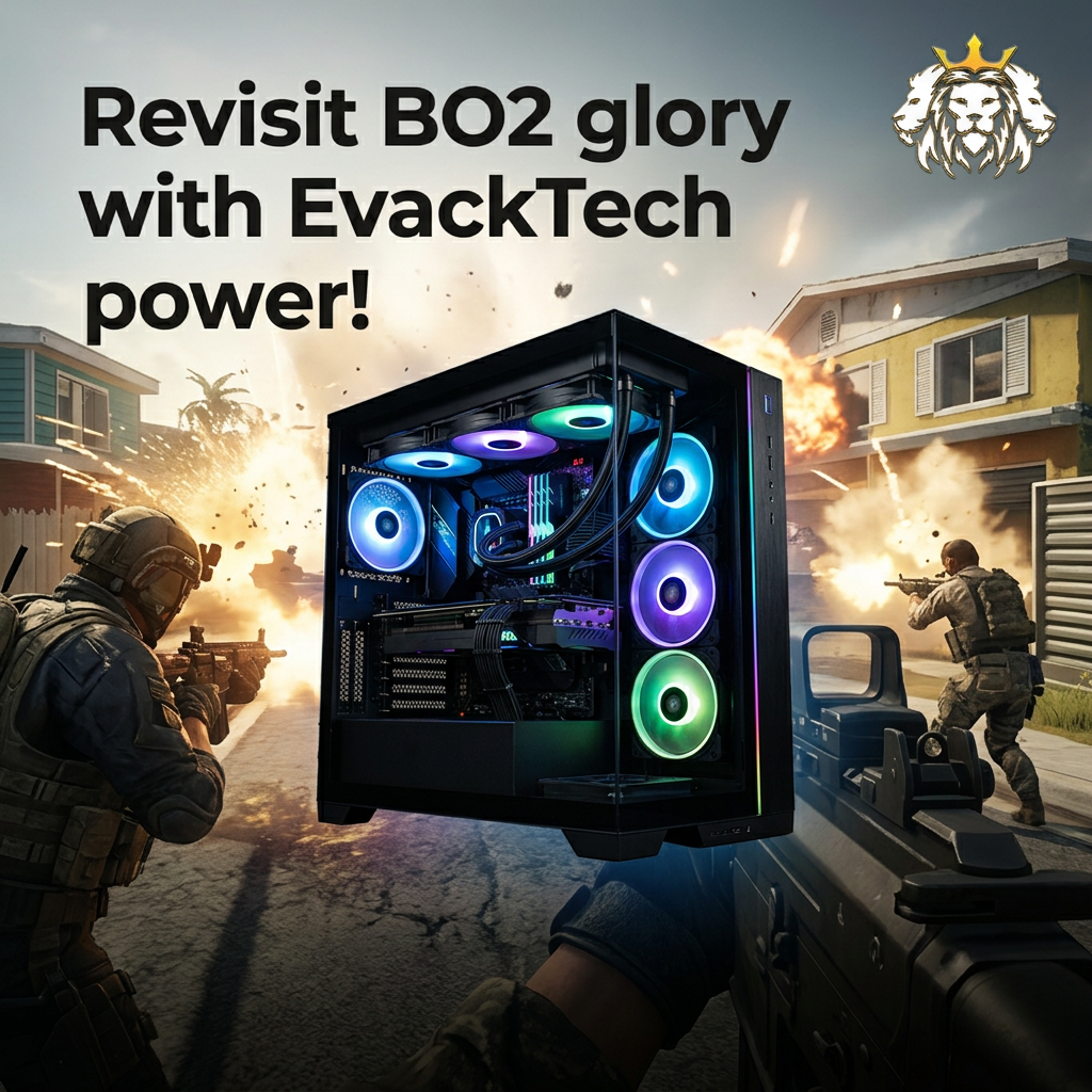 Custom Gaming PCs South Africa | Build, Buy & Compare | Evack